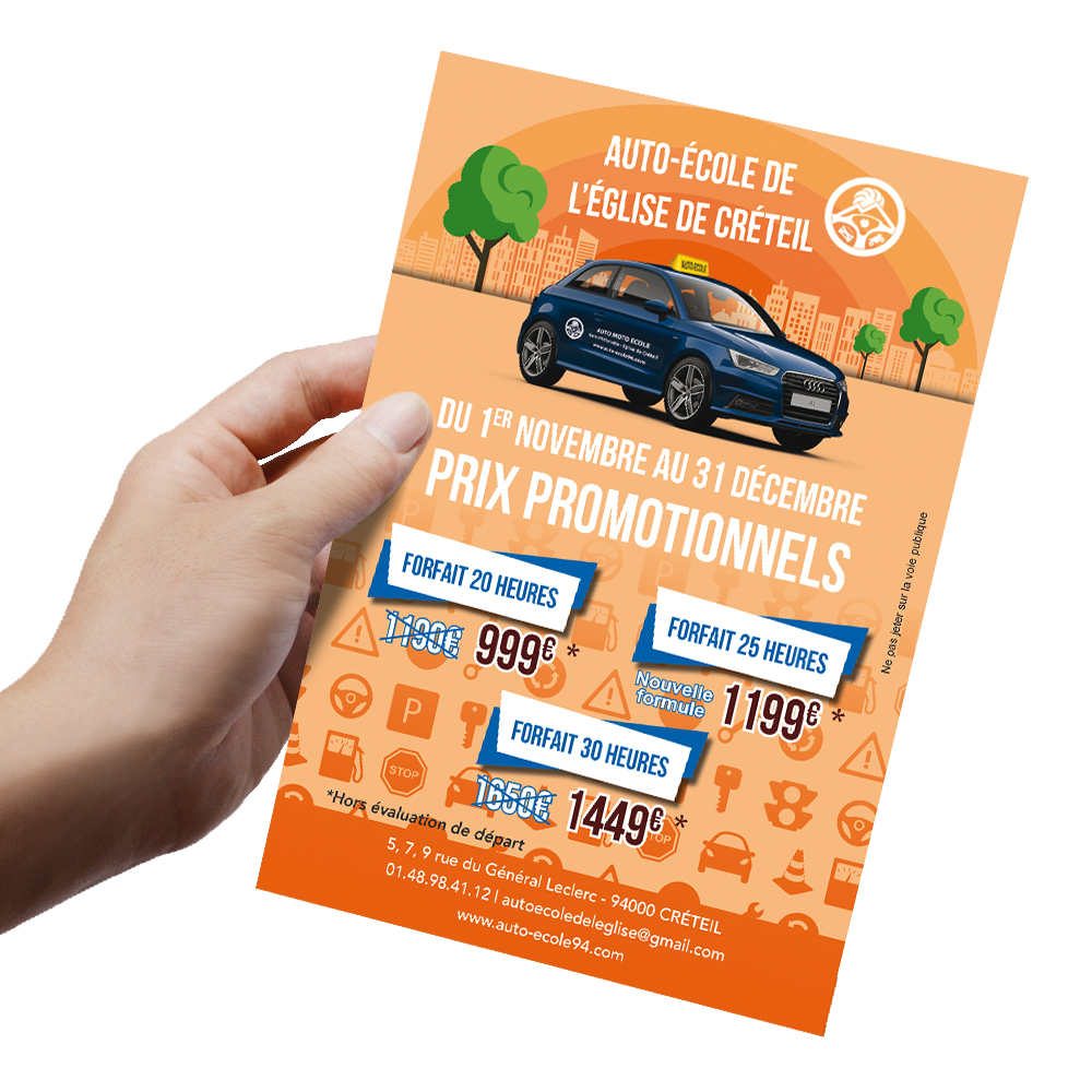 Publicité petit format